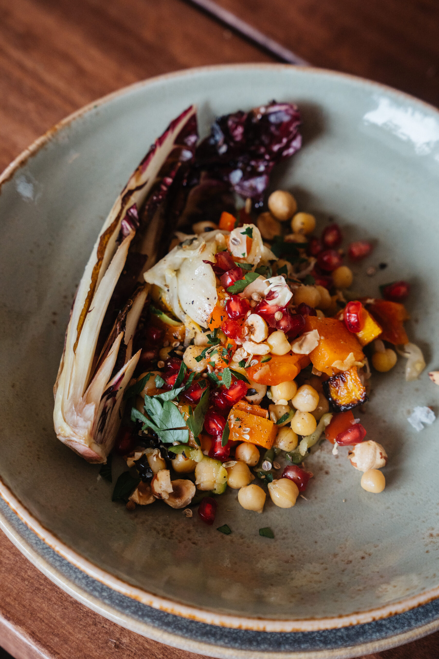 Warm Squash, Chickpea + Fennel Salad - Lentine Alexis